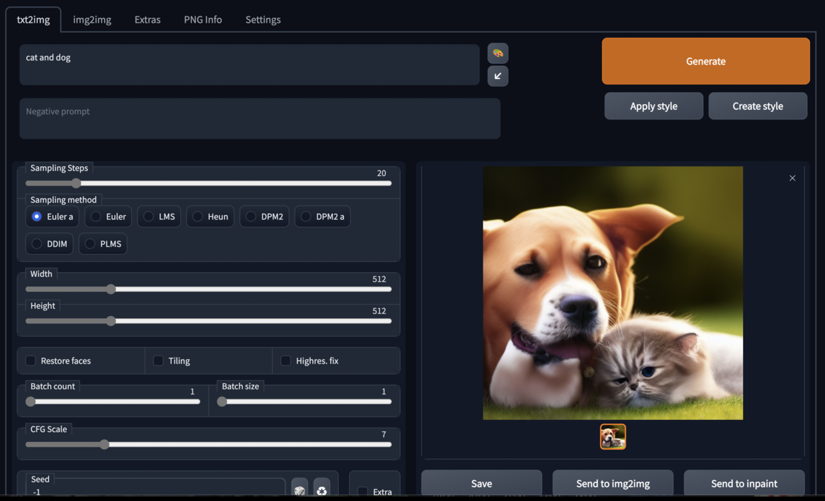 【エラー対策】Stable Diffusion web UI (AUTOMATIC1111)をGoogle colabで使う - MarkdownとBullet Journal