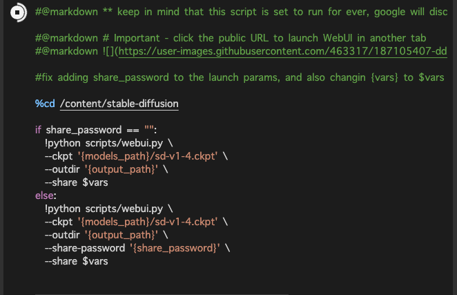 【Google colabでStable Diffusion web UI】Ver1.4の利用方法 - MarkdownとBullet Journal