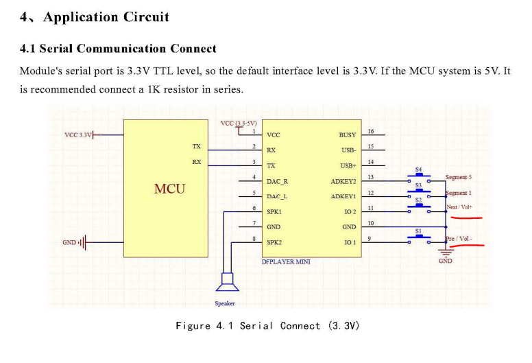 DFplayerminiの使い方(抵抗接続で使用) - Project_OKI’s diary
