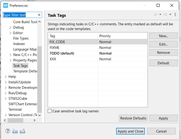 STM32マイコン45(CubeIDE：Task用のタグ追加) - Project_OKI’s diary