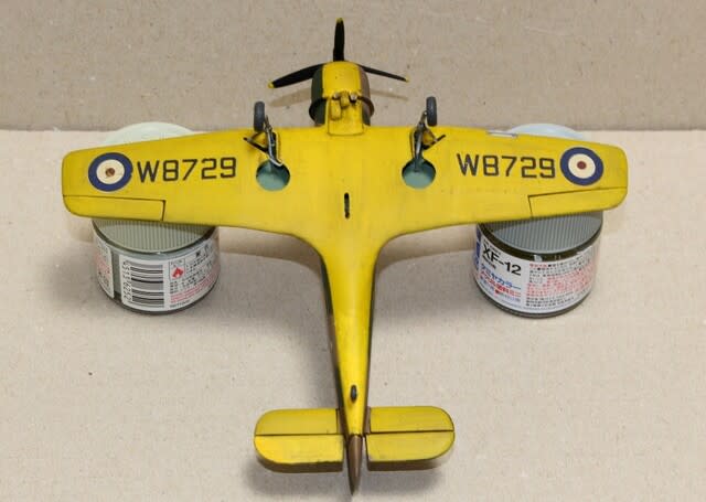 1/72 Miles Master Advanced trainer - 爺の模型趣味