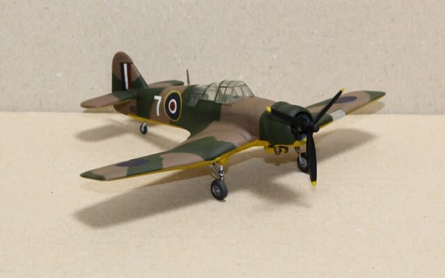 1/72 Miles Master Advanced trainer - 爺の模型趣味