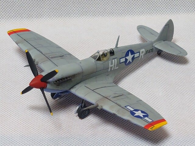 1/72 AZ Spitfire Mk.Ⅷ. 完成 - 爺の模型趣味