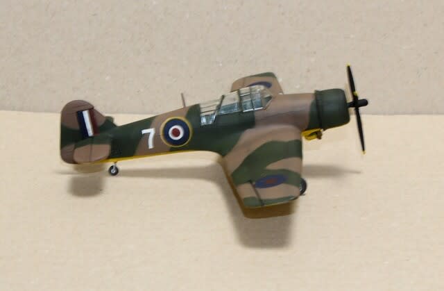 1/72 Miles Master Advanced trainer - 爺の模型趣味