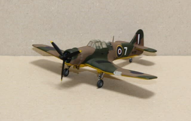 1/72 Miles Master Advanced trainer - 爺の模型趣味