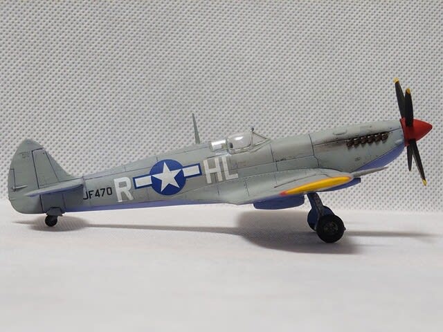 1/72 AZ Spitfire Mk.Ⅷ. 完成 - 爺の模型趣味