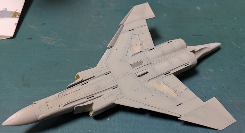 1/72 AIRFIX McDONNELL DOUGLAS Phantom FGR.2製作（4） - 爺の模型趣味
