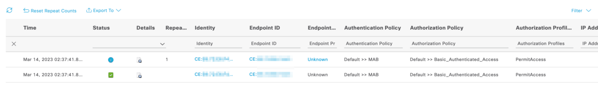 Meraki MRとCisco ISEを使ったMAB(MAC Authentication Bypass)の設定 - CandM ...