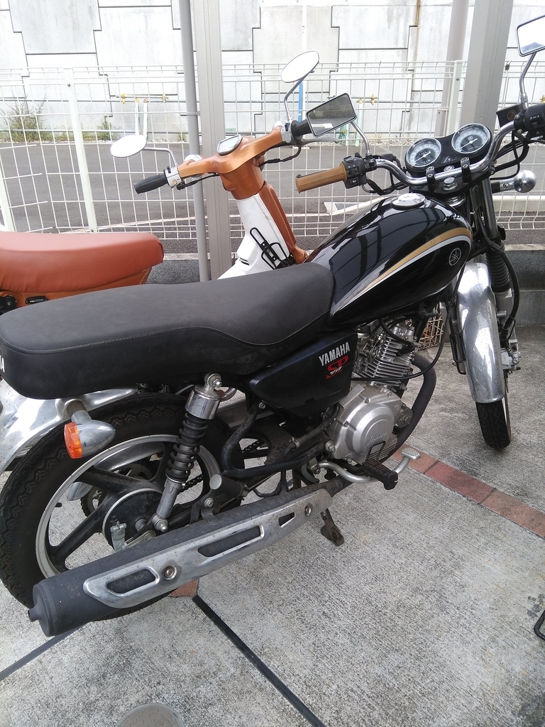 YB125SP買ってみた - カブとYシャツとタワシ