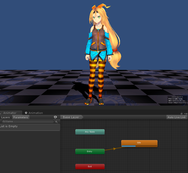 Unity アニメーション再生 - QGate4