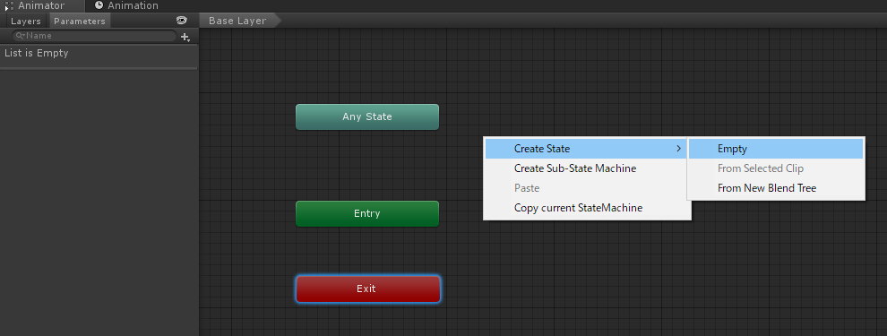 Unity アニメーション再生 - QGate4