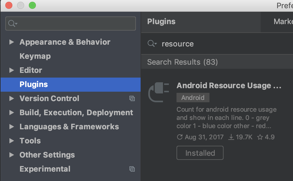 Android Studio で 使われていないリソースを判別するPlugin - Qoop's Developers Blog