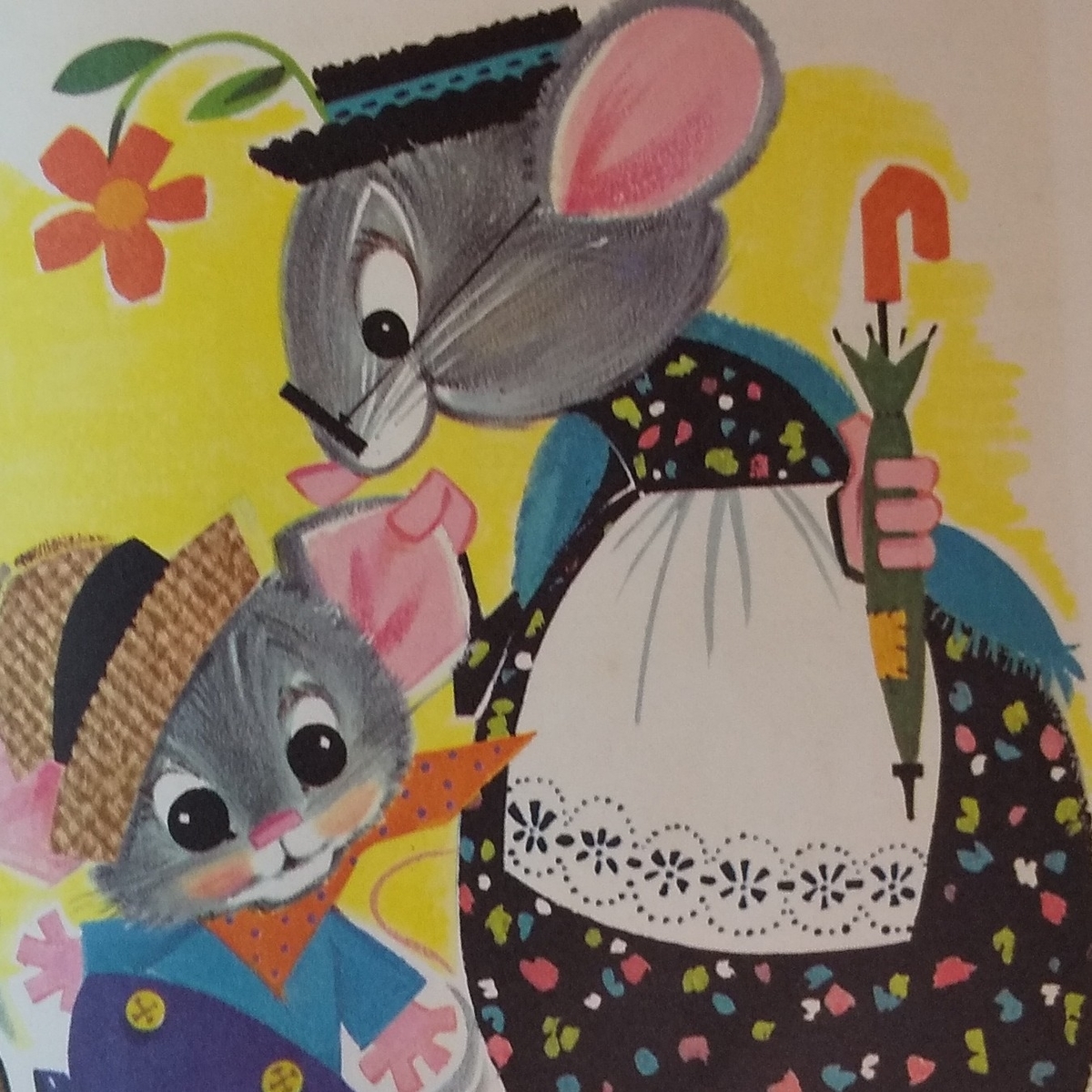 ヴィンテージ絵本 Muggins Mouse 第2話 - Secret GardenⅡ