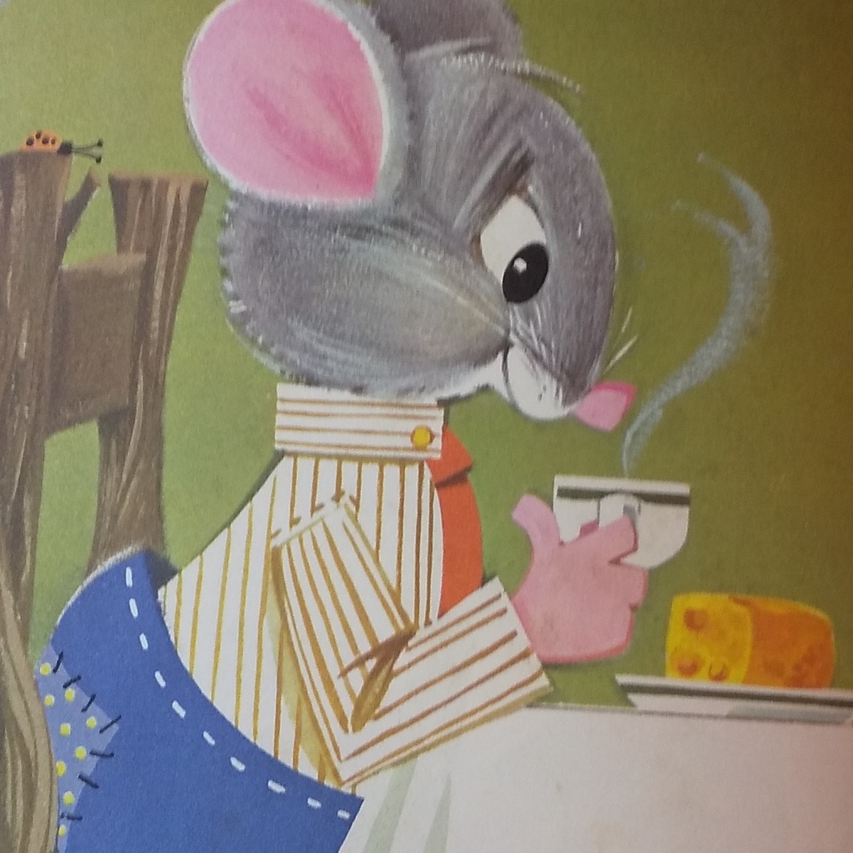 ヴィンテージ絵本 Muggins Mouse 第2話 - Secret GardenⅡ