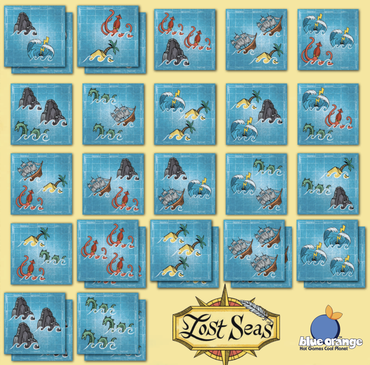 【ロストシーズ】タイル分析と覚え方 - ボードゲーム戦略置き場