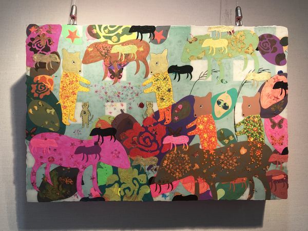 成田空港を楽しむ！NAAアートギャラリー「ku-matoto-ra展」＆展望デッキでスイカジュース - ラクスキー