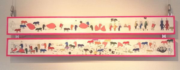 成田空港を楽しむ！NAAアートギャラリー「ku-matoto-ra展」＆展望デッキでスイカジュース - ラクスキー