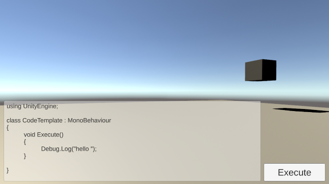 【アセット紹介】Roslyn C# - Runtime Compiler でScriptをランタイム実行する【Unity】 - Raspberlyのブログ