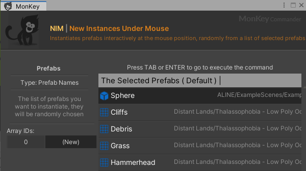 【アセット紹介】MonKey - Productivity Commands【Unity】 - Raspberlyのブログ