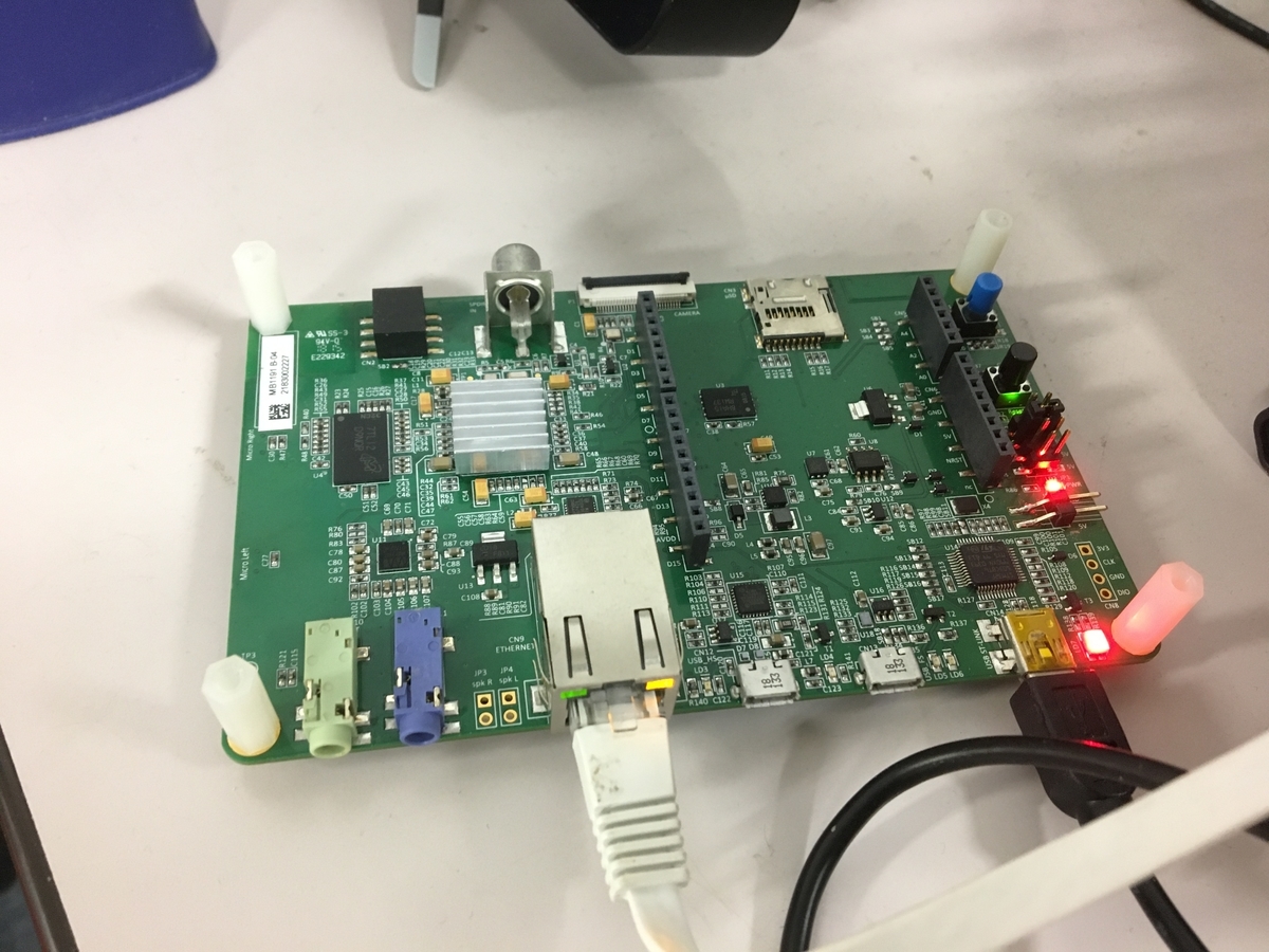 STM32F7Discovery上でmicroros-arduinoを動かす - えいあーるれいの技術日記
