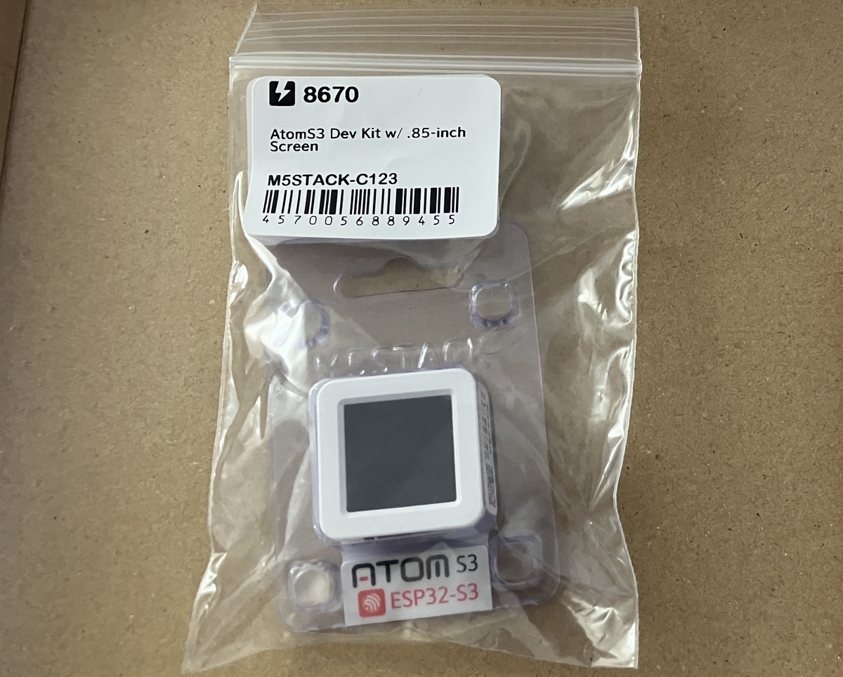 ATOMS3でゲームパッドを作る (M5ATOM) - えいあーるれいの技術日記