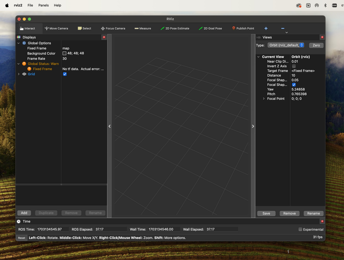 m2 MacではじめるROS 2🍎🐢 - えいあーるれいの技術日記