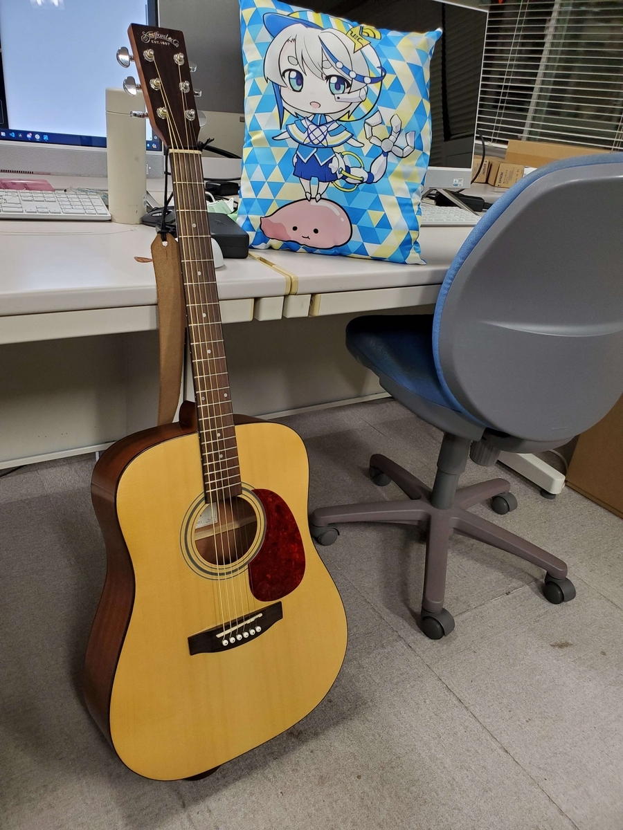 ギターは上達が早い楽器らしい - かなでだよ