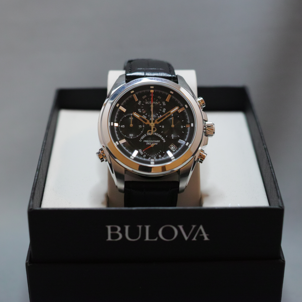 君は1/1000秒を計測する超精密クロノグラフを見たか！？ BULOVA 96B259 - 風雲鷹巣城