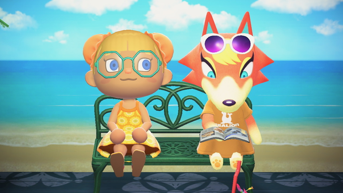 7月 私の島の住人たちの“読書”習慣!! Reading is one of the good hobbies!! - ぴーこのどうぶつの森 ...