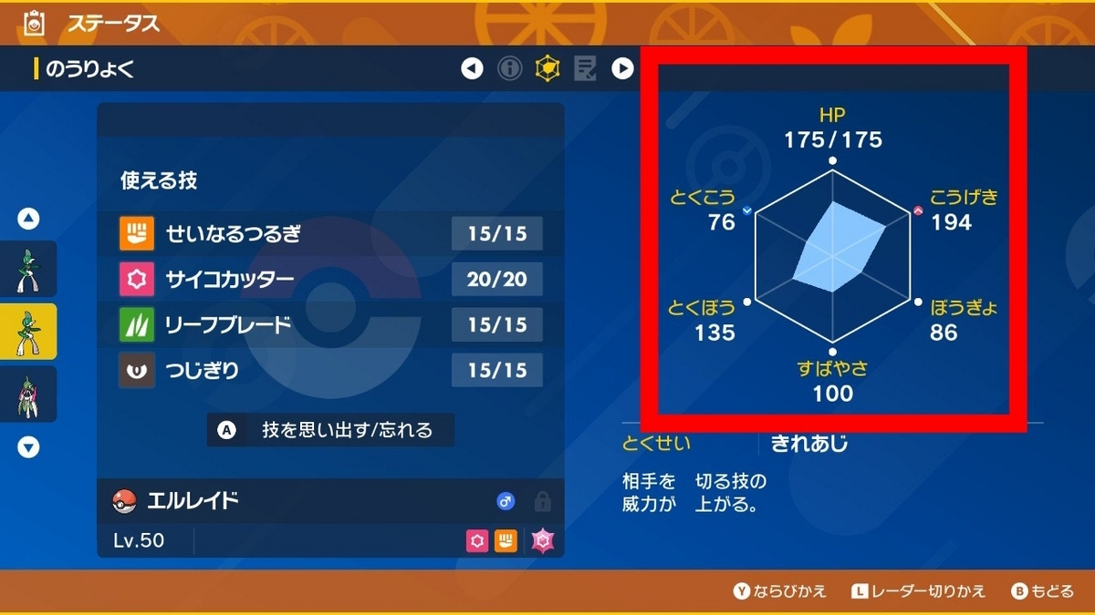 ポケモンのステータスとその仕組み - ロズみんのポケ活レポート