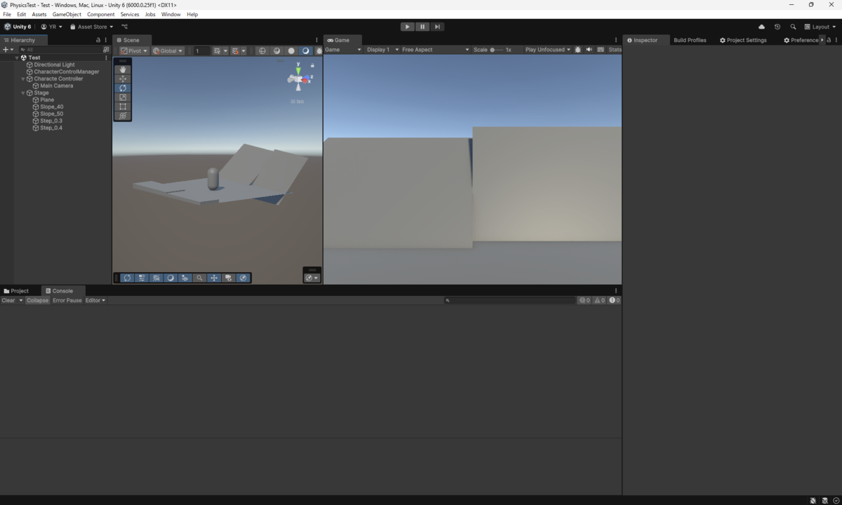 【Unity】Character Controller - うぱうぱ日記