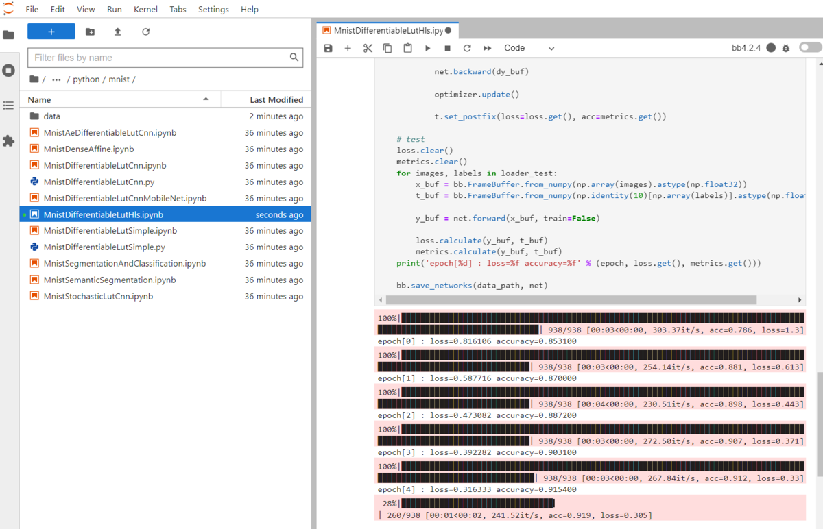BinaryBrain で HLS をやってみる (ver 4.2.4 リリース記念) - Ryuz's tech blog