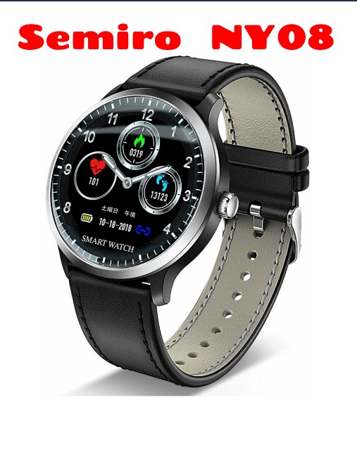 ビジネスシーンで着けていも違和感無し！！アナログ表示もできるスマートウォッチ、SemiroのNY08を買いました。 - SAKU39のブログ