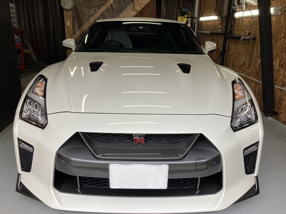 日産 GTR EXキーパー施工 - SMILE-CARSのブログ