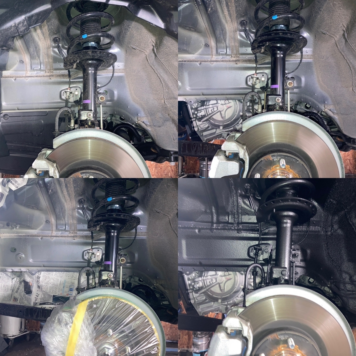 ホンダ フリード 塩害ガード＆中空パネル防錆プラス作業 - SMILE-CARSのブログ