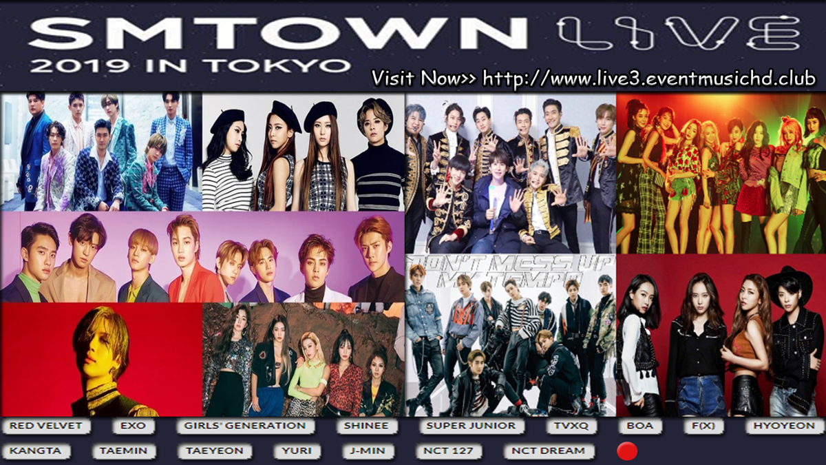 AUG345 SMTOWN Live 2019 at Tokyo Dome, Japan [HD/4K] - SMTJ’s diary