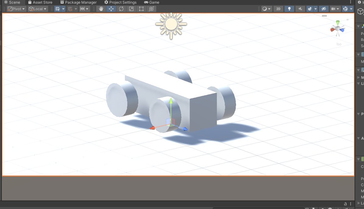 車を走らせる（Wheel Collider） - SMV’s diary