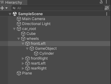 車を走らせる（Wheel Collider） - SMV’s diary