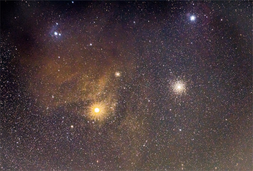 RRS &25秒で撮るM4・Antares Nebula - 0から始める星空写真