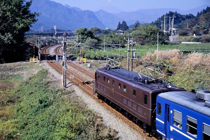 EF55・EF58碓氷号（中） - 趣味の写真帳