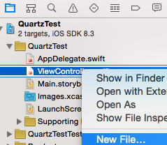 swiftでQuartzCoreとUIViewのタッチ動作など - せでぃのブログ
