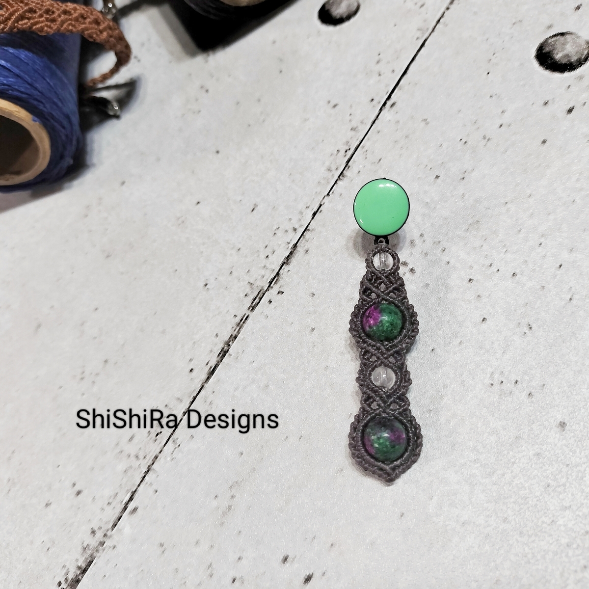 時間が足りなーい！ - ShiShiRa Designs マクラメアクセサリー