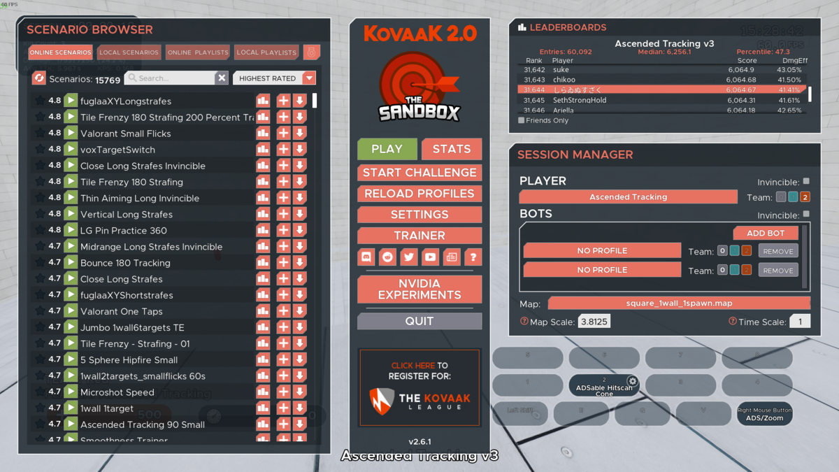 【どっちがええねん？】『AimLab』vs『KovaaK』【比較】 - しらゐぬすざくのブログ