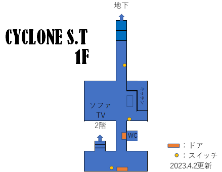 【DEMONOLOGIST】初心者必見！2ndステージCYCLONE S.Tの完全攻略（MAP付） - Shirakigameのブログ