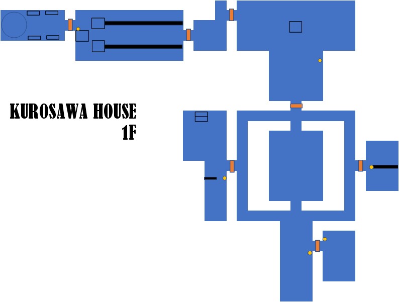 【DEMONOLOGIST】KUROSAWA HOUSE攻略についてMAP付解説｜アップデート情報v0.4 - Shirakigameのブログ