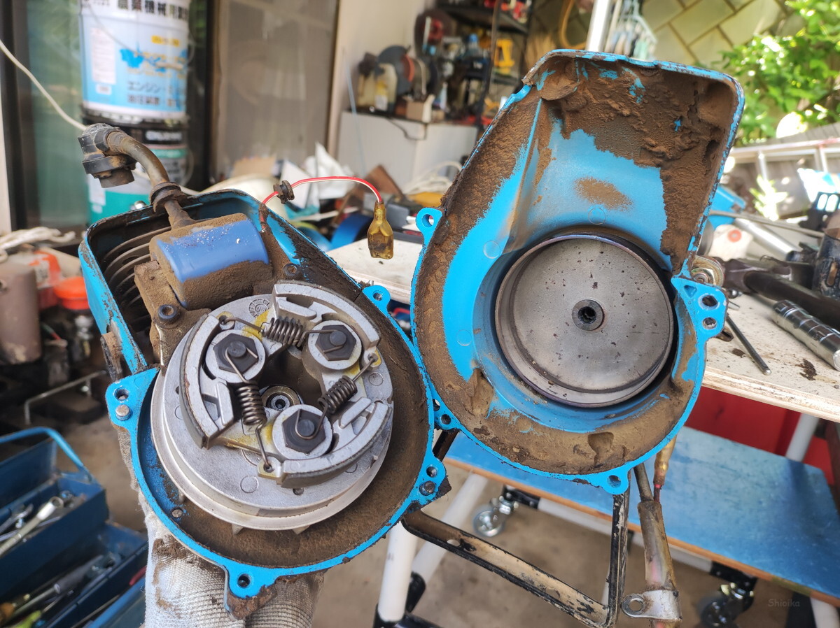 ジャンク五千円の刈払機を修理する！ 新ダイワ RM350 - Shioika Blog