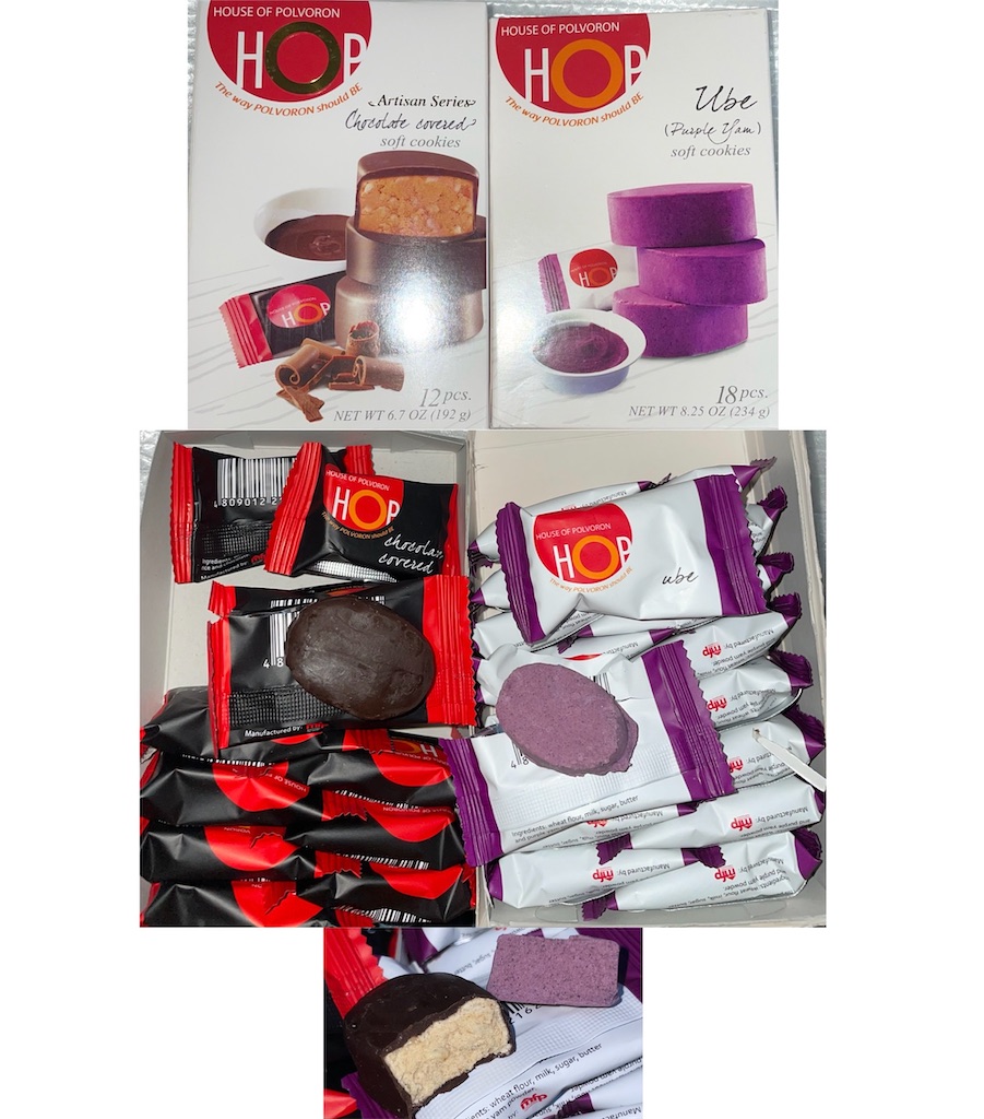 HOUSE OF POLVORON HOP [ウベ]＆[チョココーティング] - Shuri☽ 新 食の記録 2