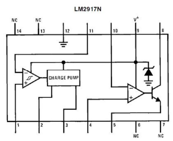 LM2917（タコメータ回路IC）の解析 ＆ - SonofSamlawのブログ