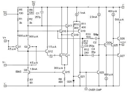 オペアンプOPAMP LT1028の回路図と回路解析 ＆ - SonofSamlawのブログ