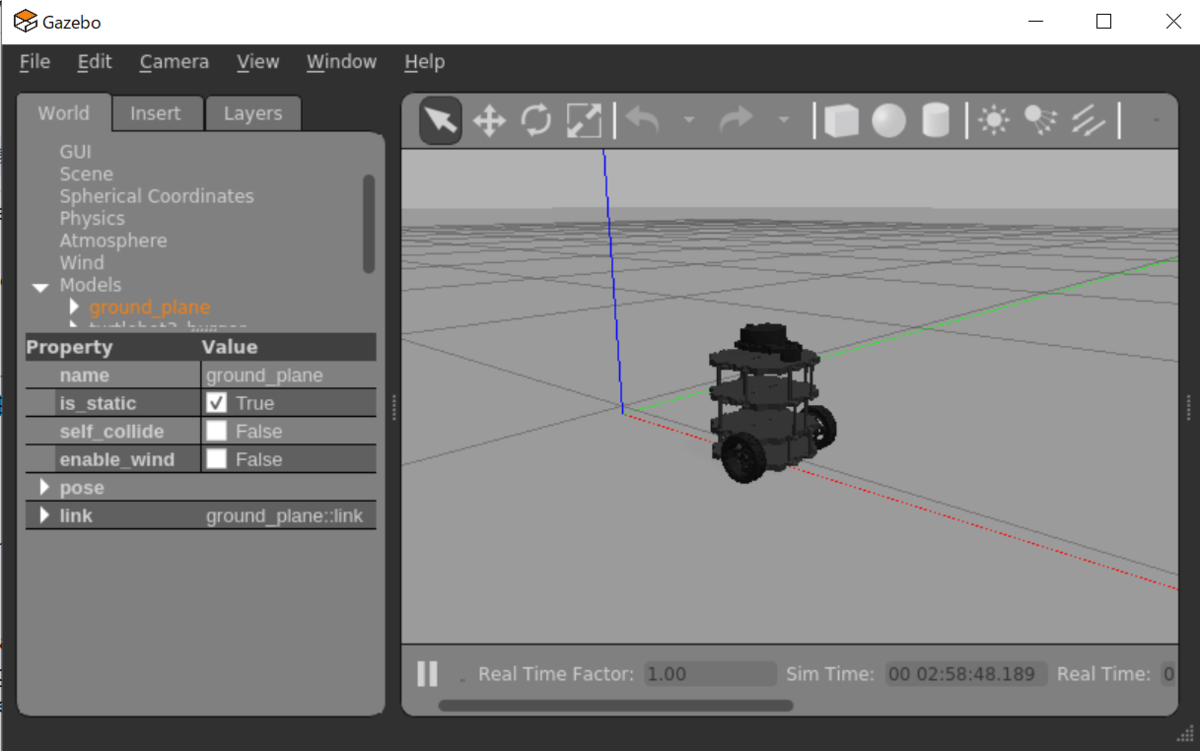 matlabをwsl上のROSに接続してTurtleBot3を動かす - Tagebuch von Spargel